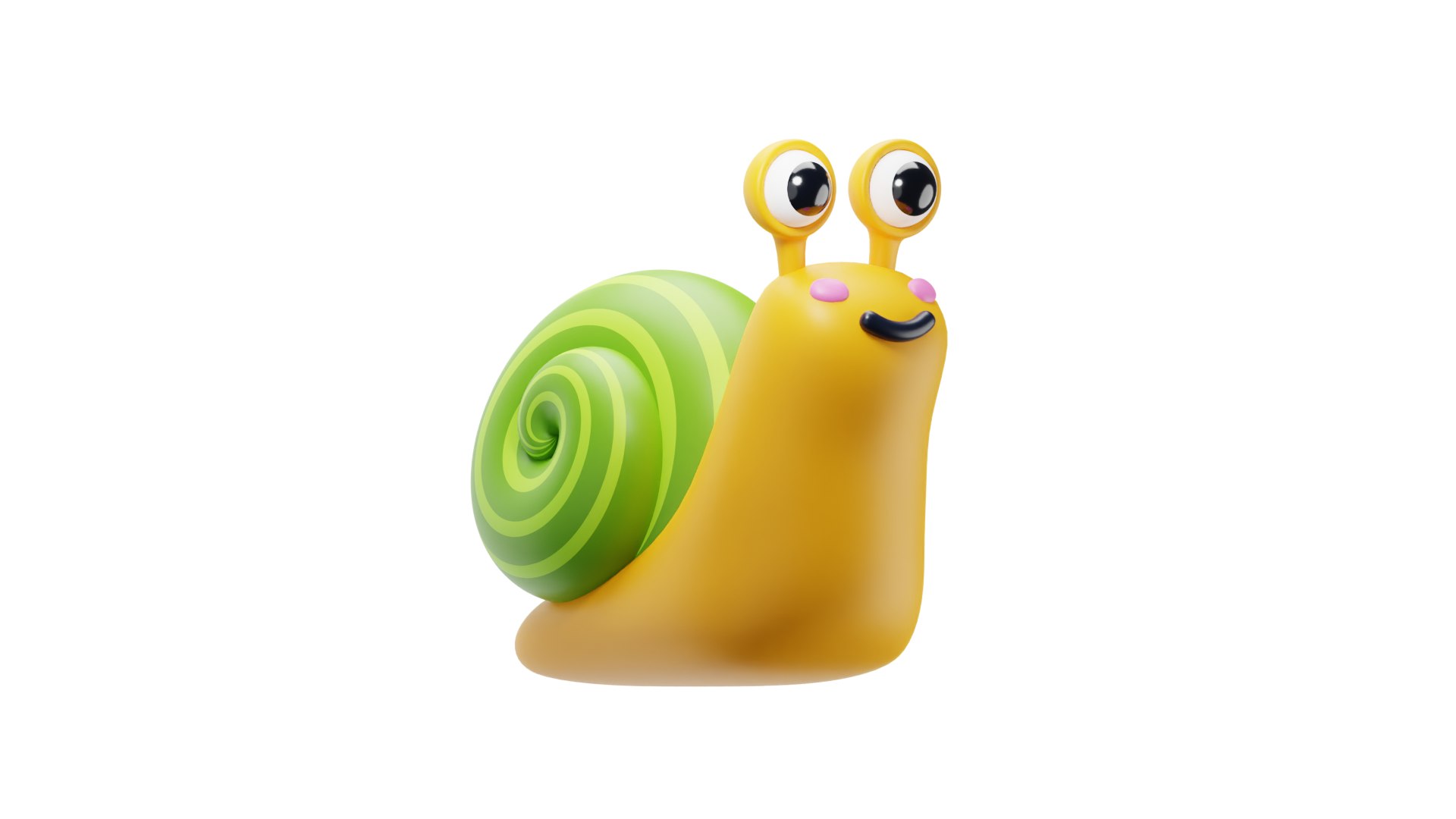 Snail 3D Model - TurboSquid 2316244
