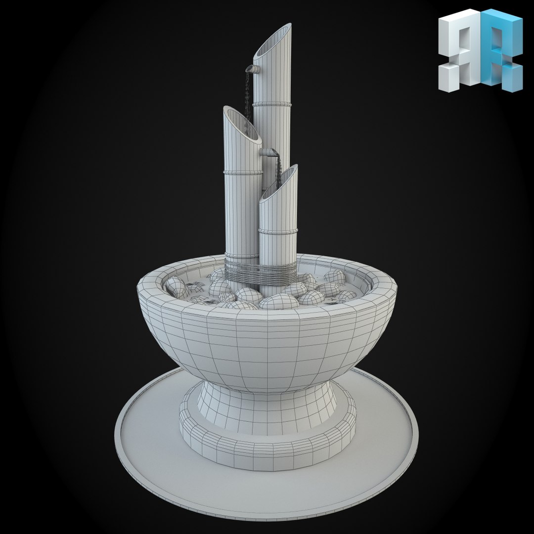 3d Fountain Model