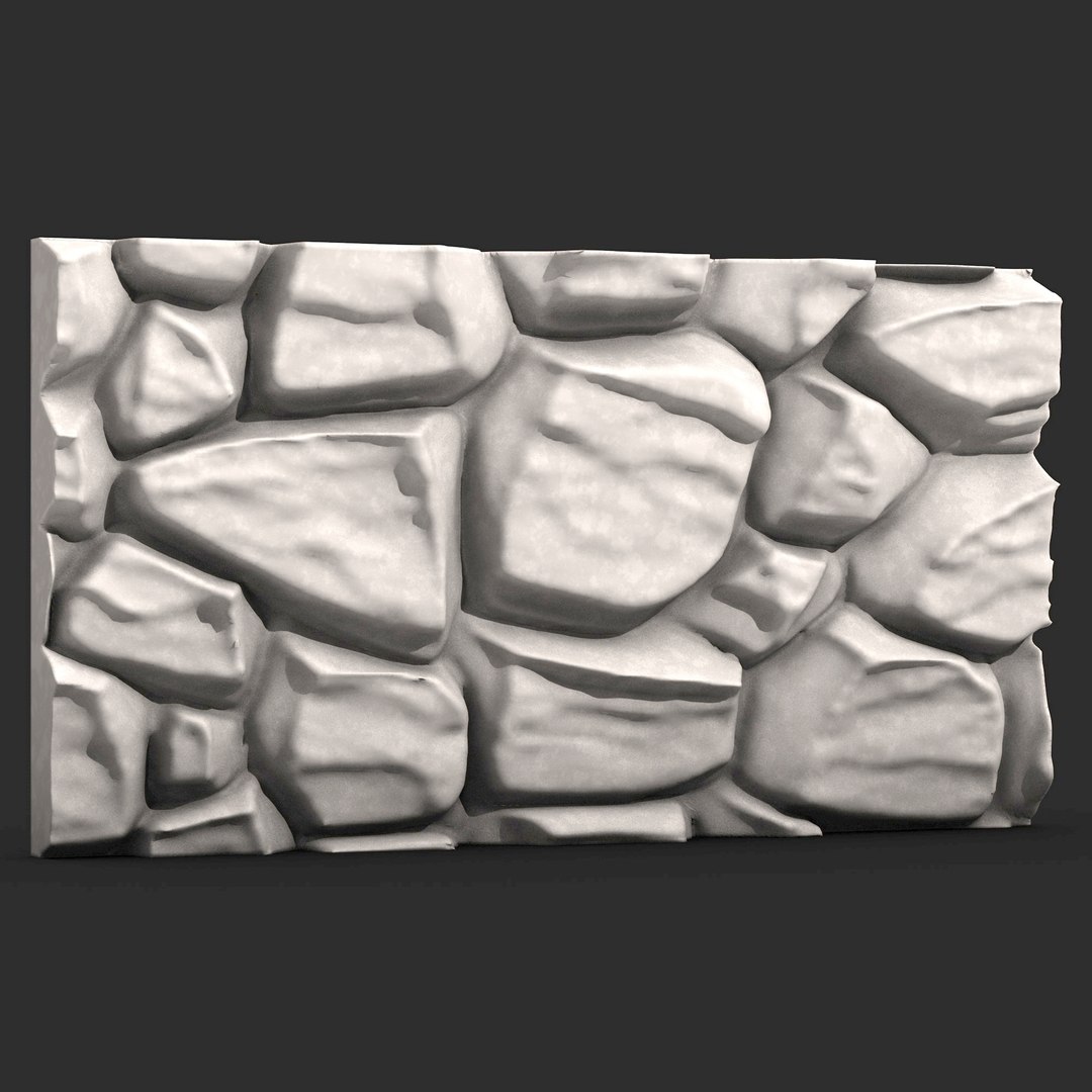3D Model Stone Wall 053 - TurboSquid 2381129