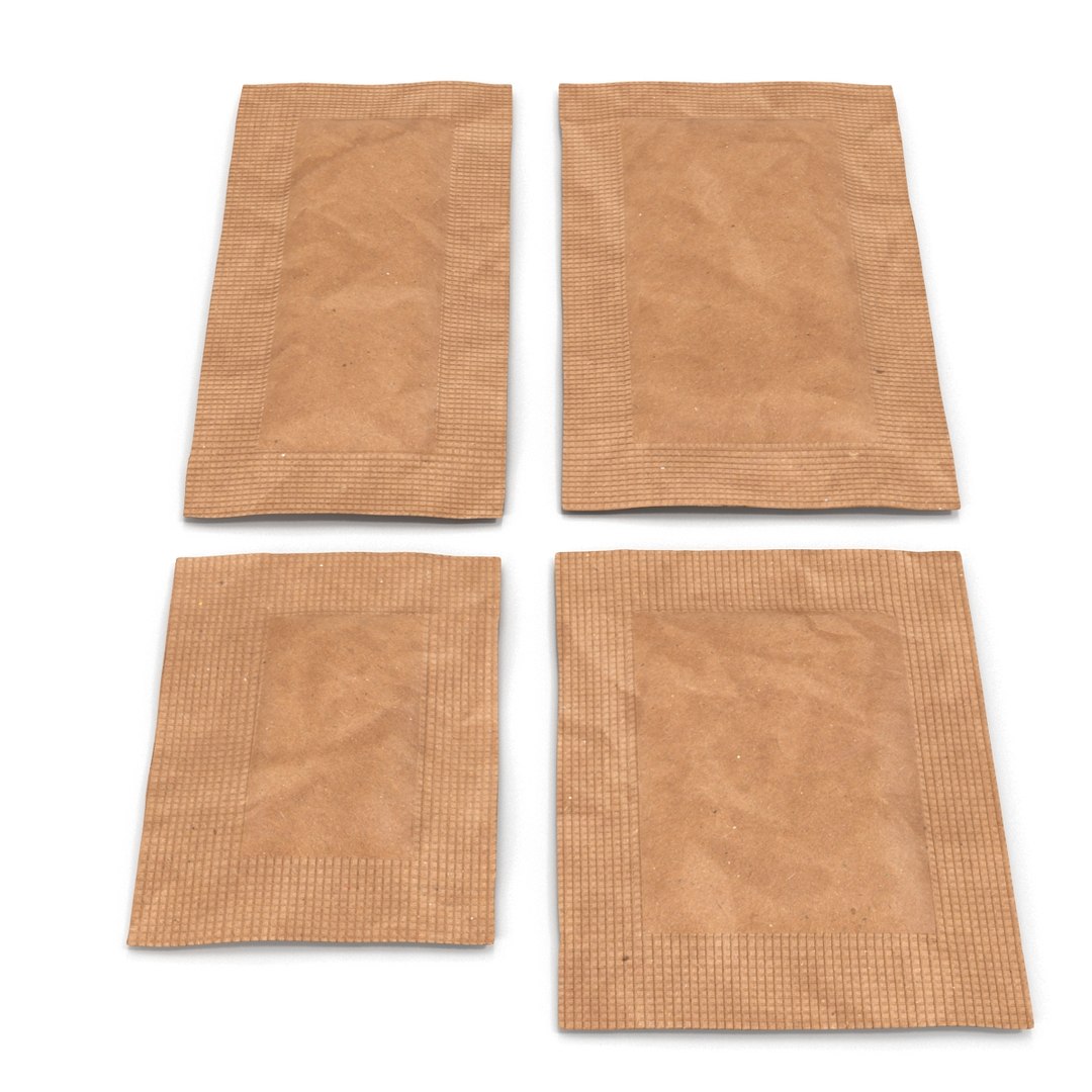 3d Model Sugar Packets Set Design
