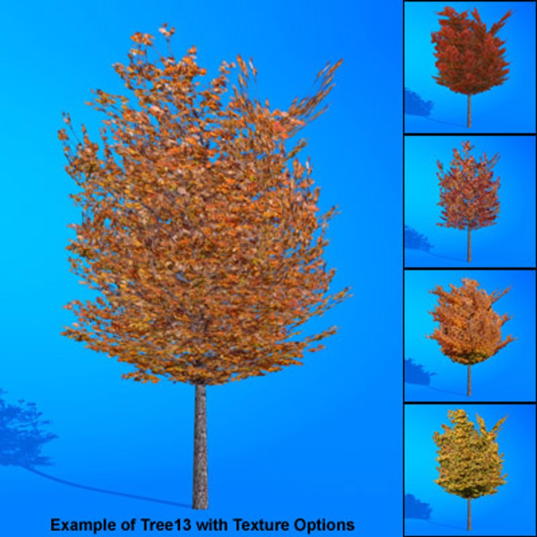 3ds Max Trees 1-6