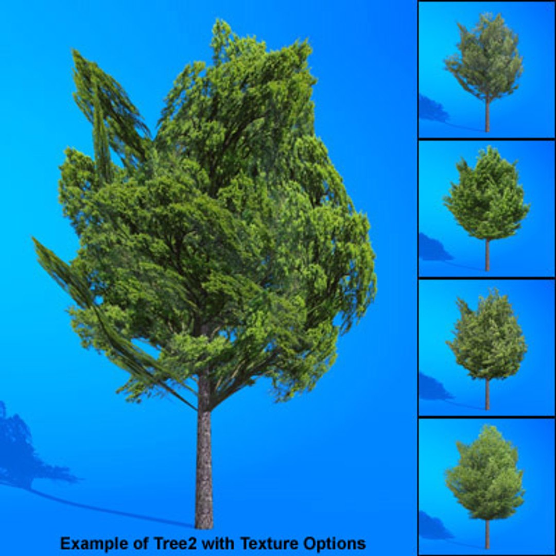 3ds Max Trees 1-6
