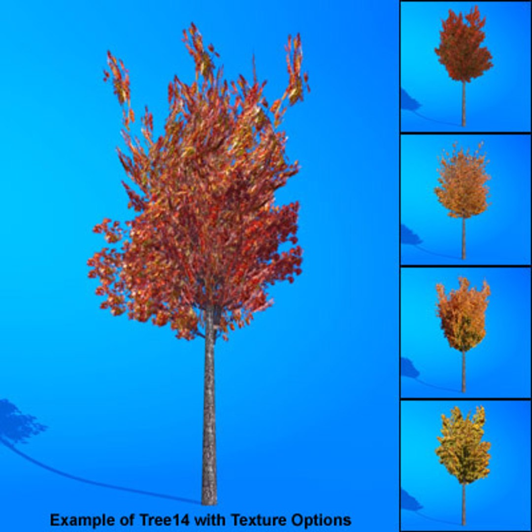 3ds Max Trees 1-6