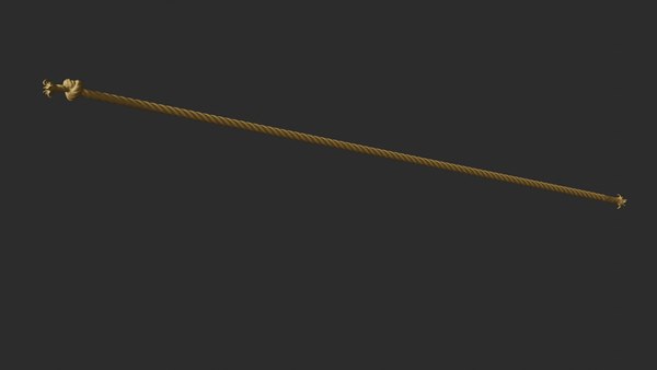 3D Rigged Rope - TurboSquid 1778272