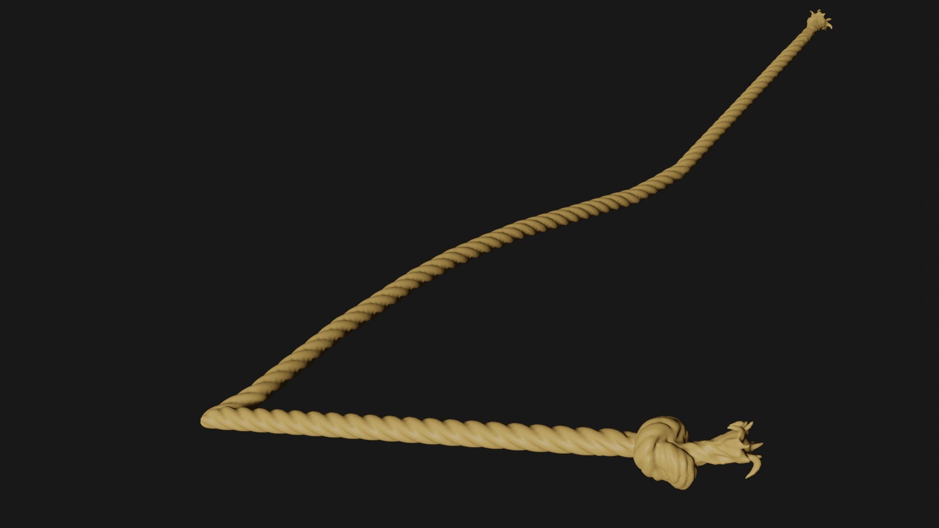 3D Rigged Rope - TurboSquid 1778272