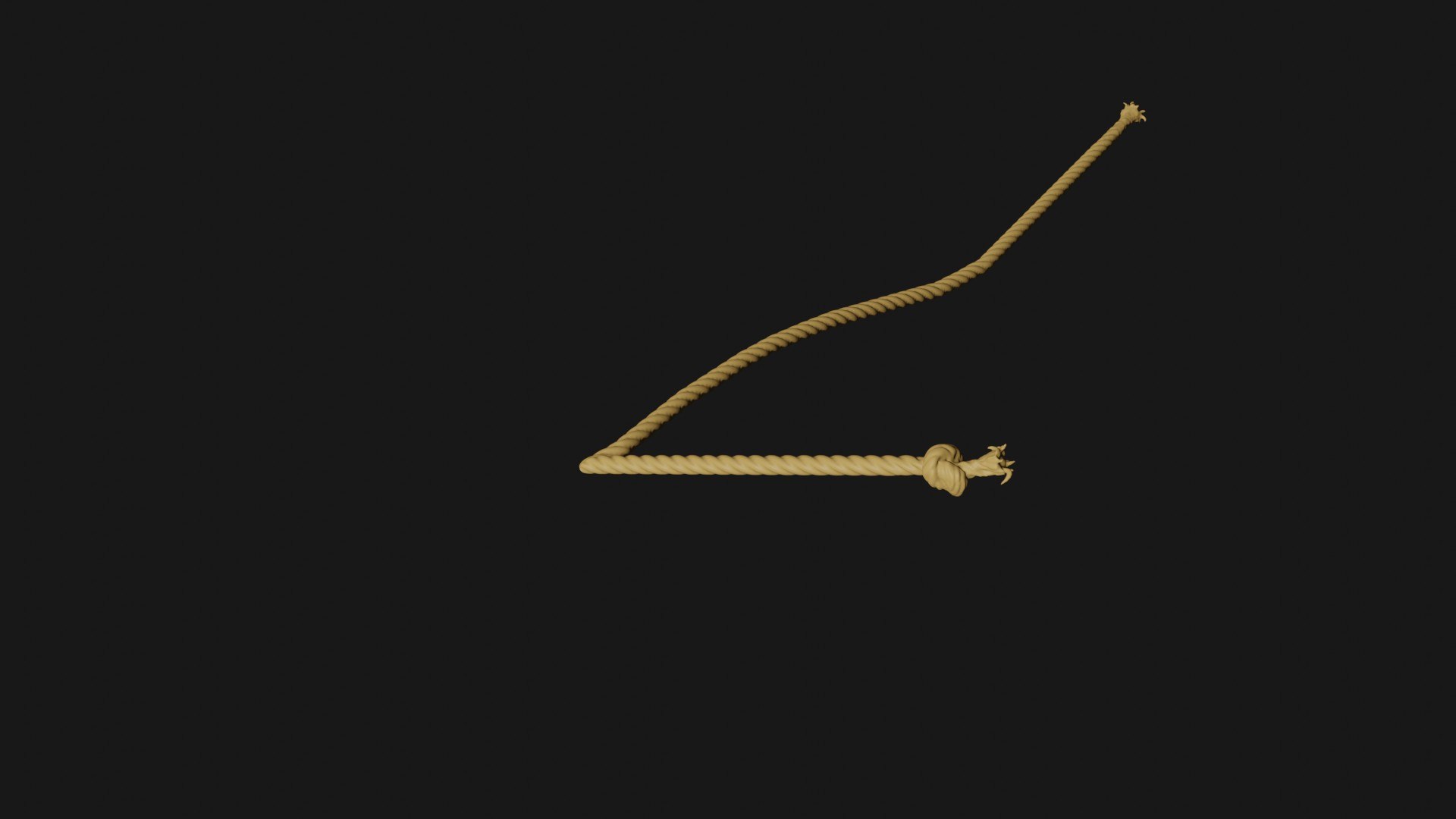 3D Rigged Rope - TurboSquid 1778272