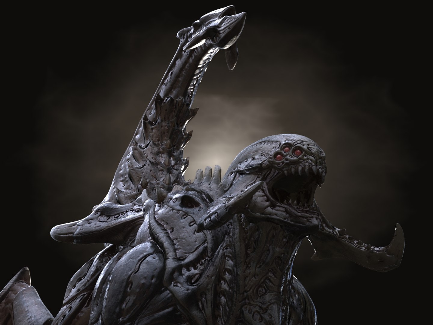 Hybrid Zerg Hd 3D - TurboSquid 1204227