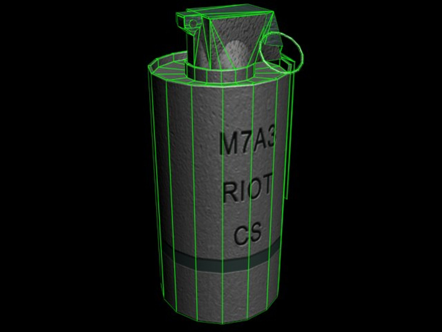 Flash Bang 3d Model