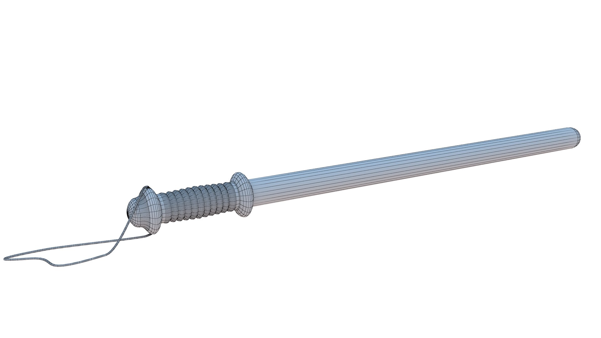 3D Police Baton Bat Model - TurboSquid 1640912