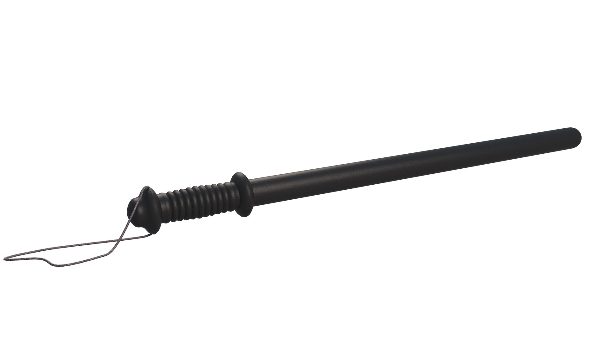 3D Police Baton Bat Model - TurboSquid 1640912