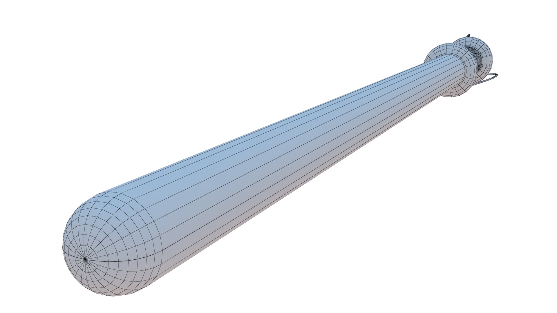 3D Police Baton Bat Model - TurboSquid 1640912