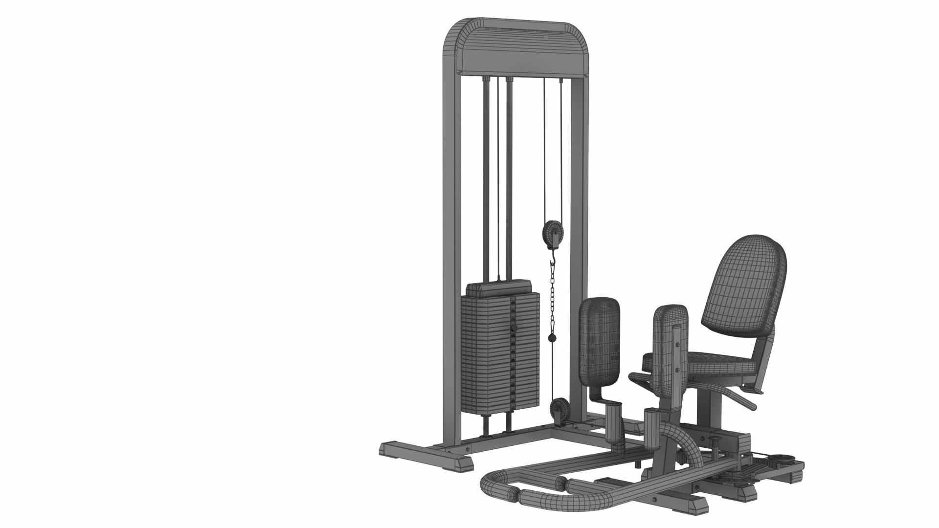 3D GYM Abductor And Adductor Machine Collection Model - TurboSquid 1926267