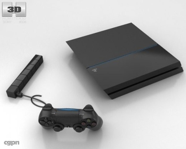 3d 4 playstation sony model