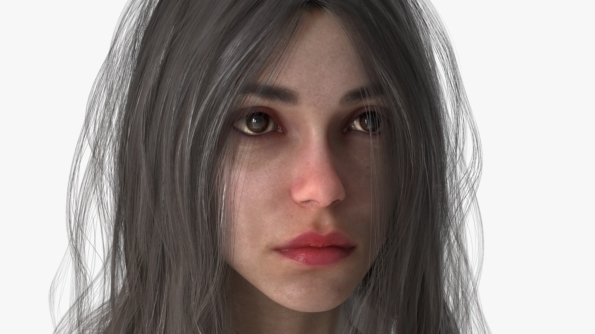 Female Heads Collection 6 3D Model - TurboSquid 2373480