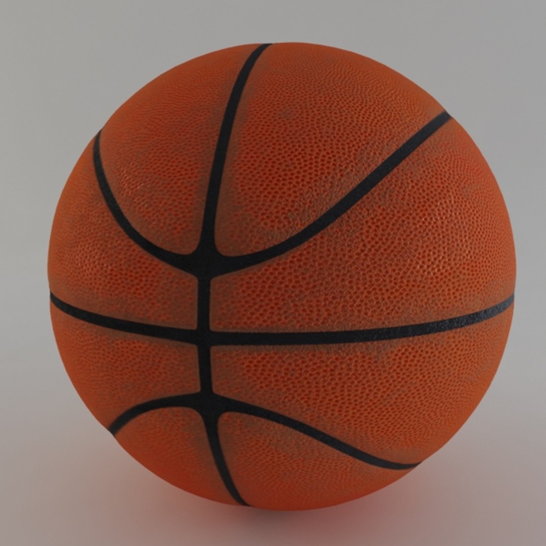 3d model basketball ball