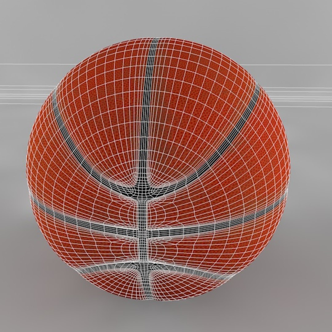 3d model basketball ball