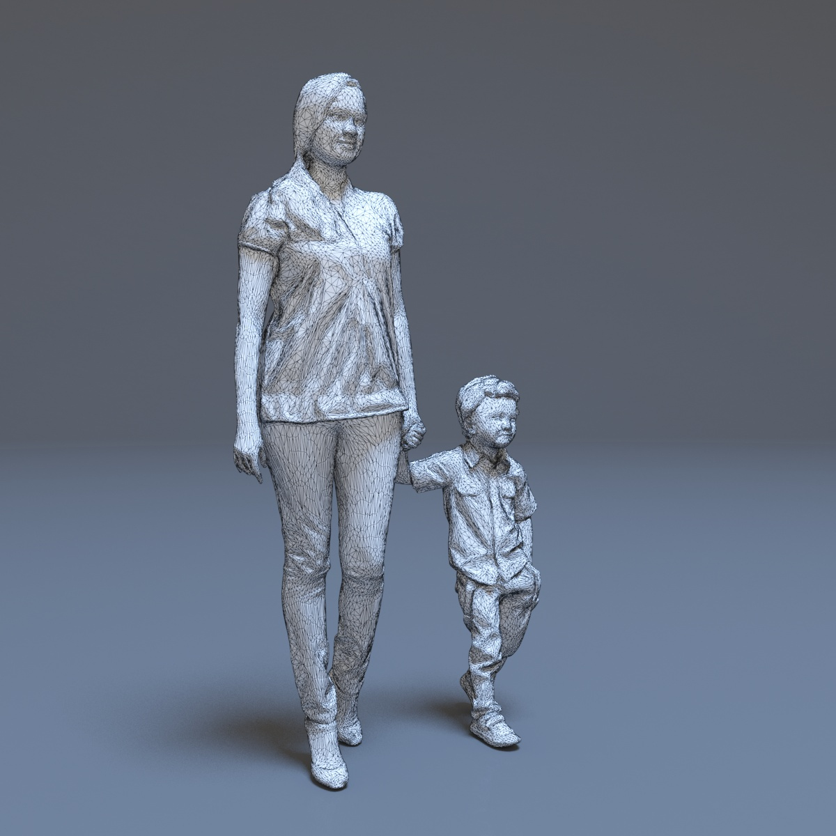 human new body 3d model