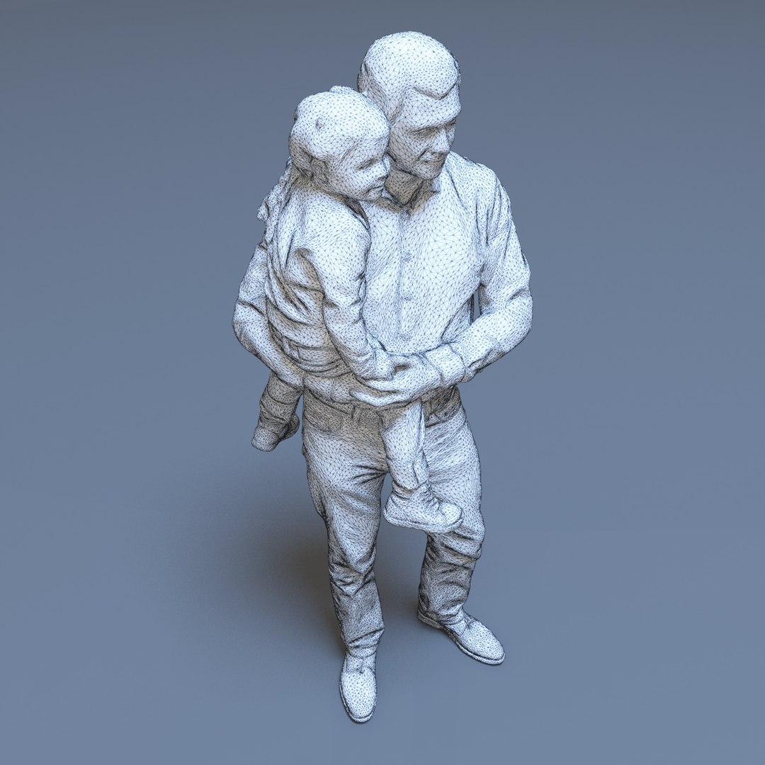 human new body 3d model