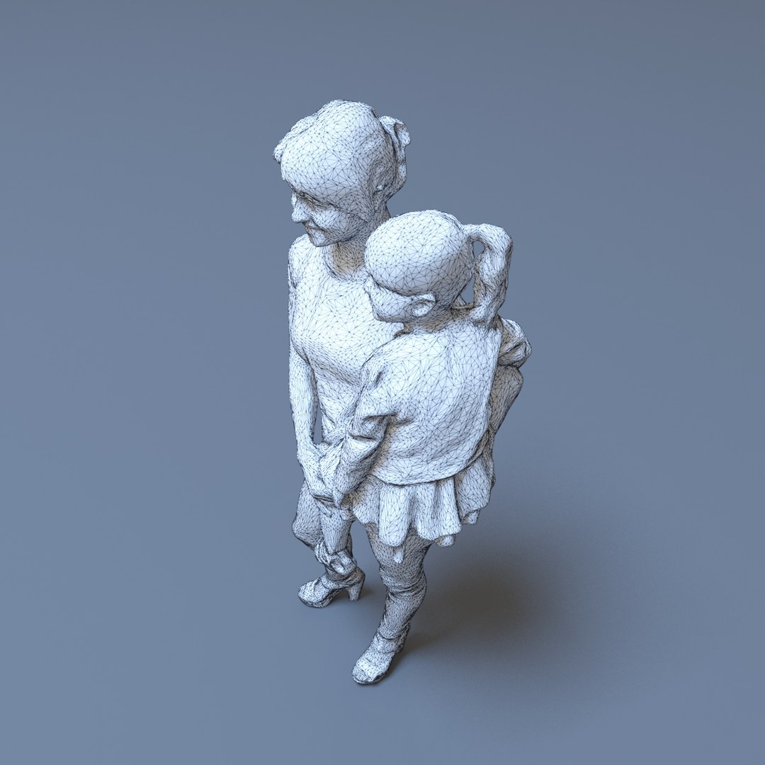 human new body 3d model