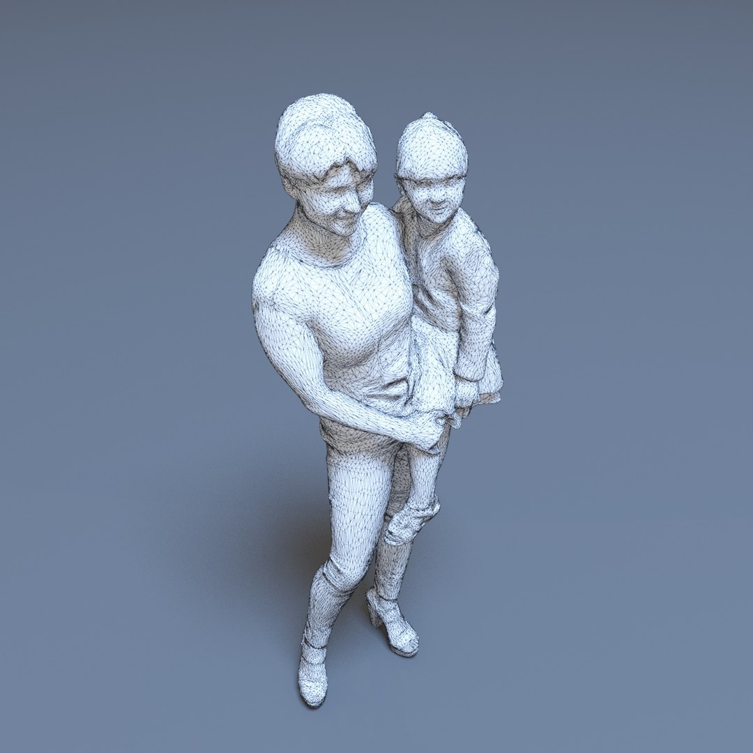 human new body 3d model