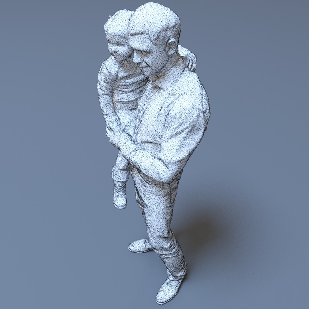 human new body 3d model