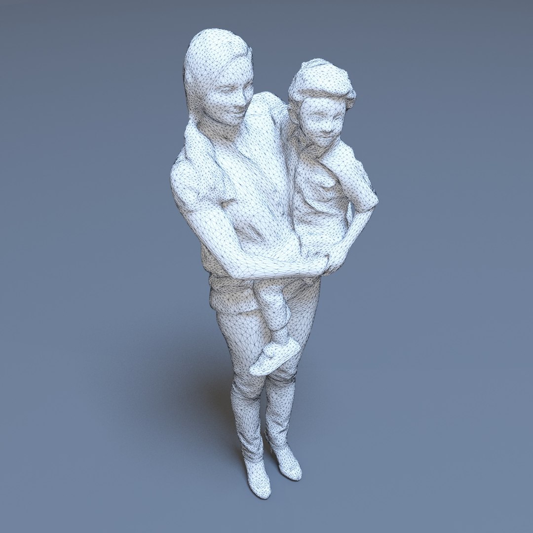 human new body 3d model