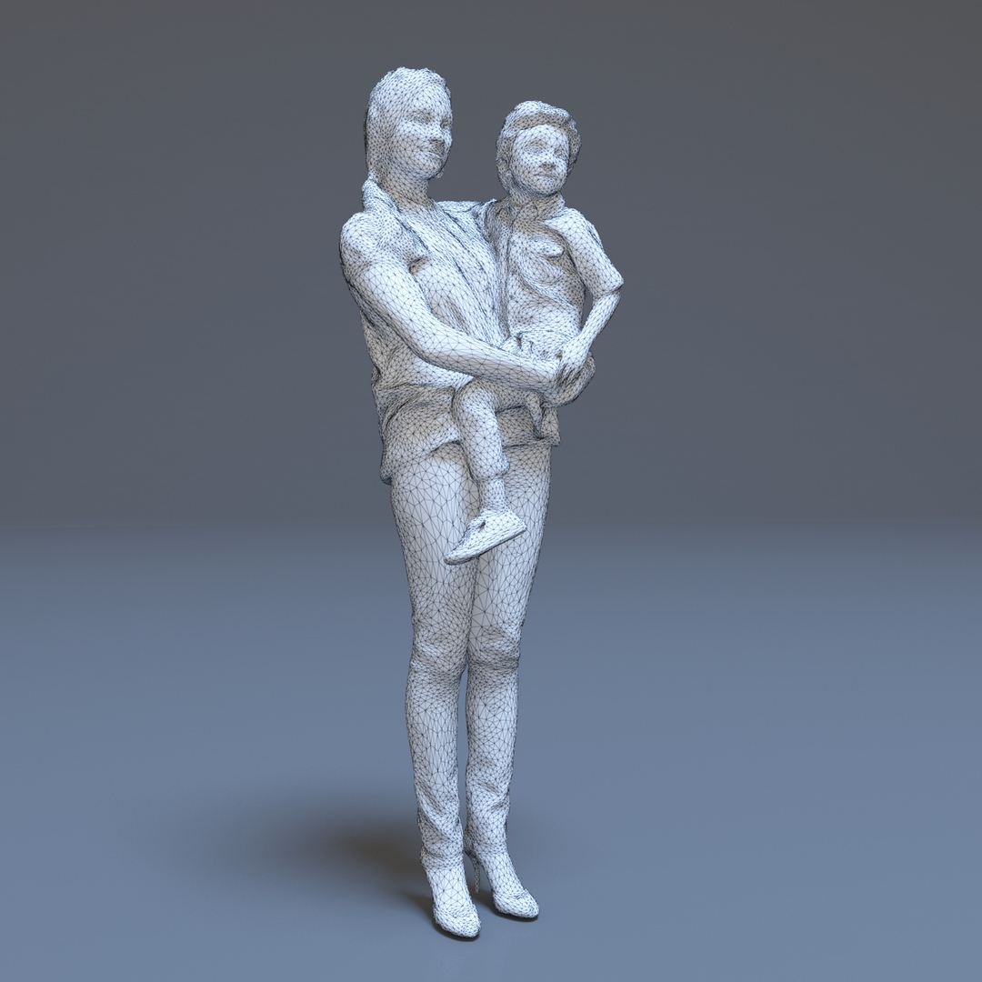 human new body 3d model