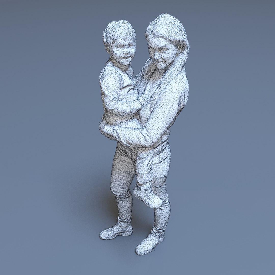 human new body 3d model