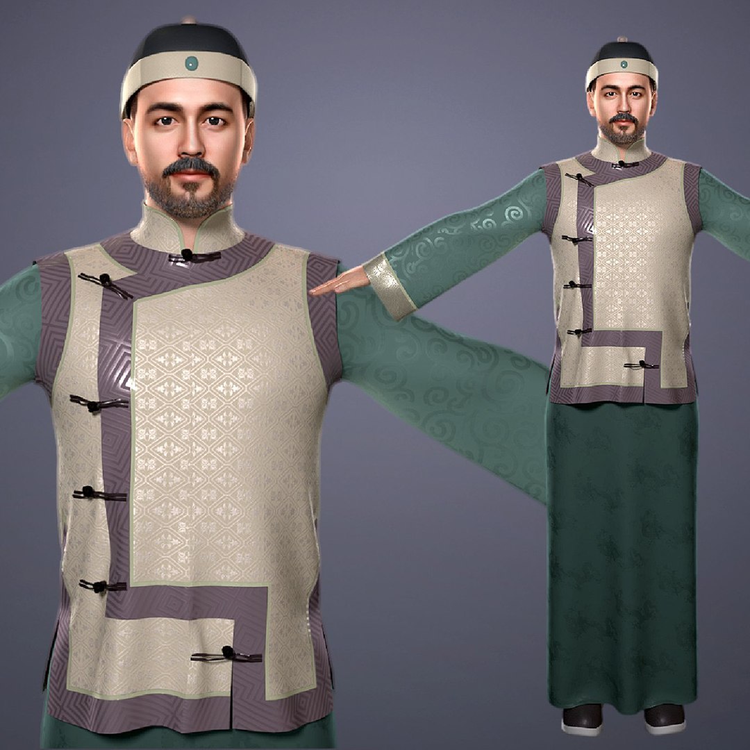Chinese Ancient Qing Dynasty Lang Shining 3D Model - TurboSquid 2203096