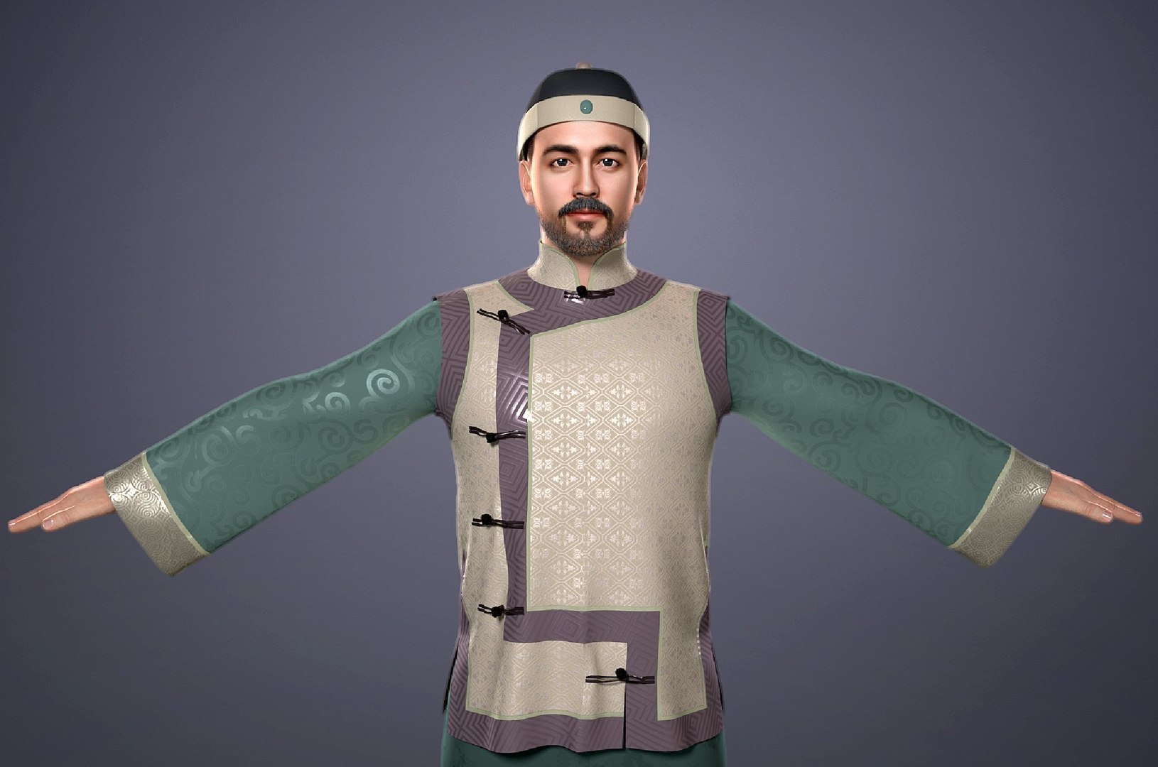 Chinese Ancient Qing Dynasty Lang Shining 3D Model - TurboSquid 2203096