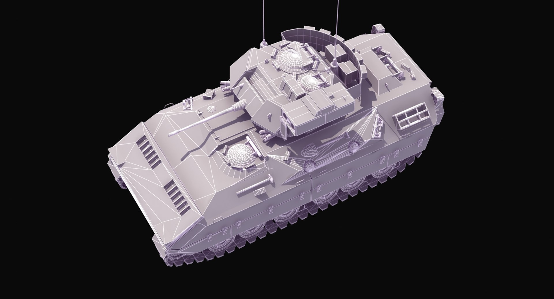 3d Model M2 Bradley