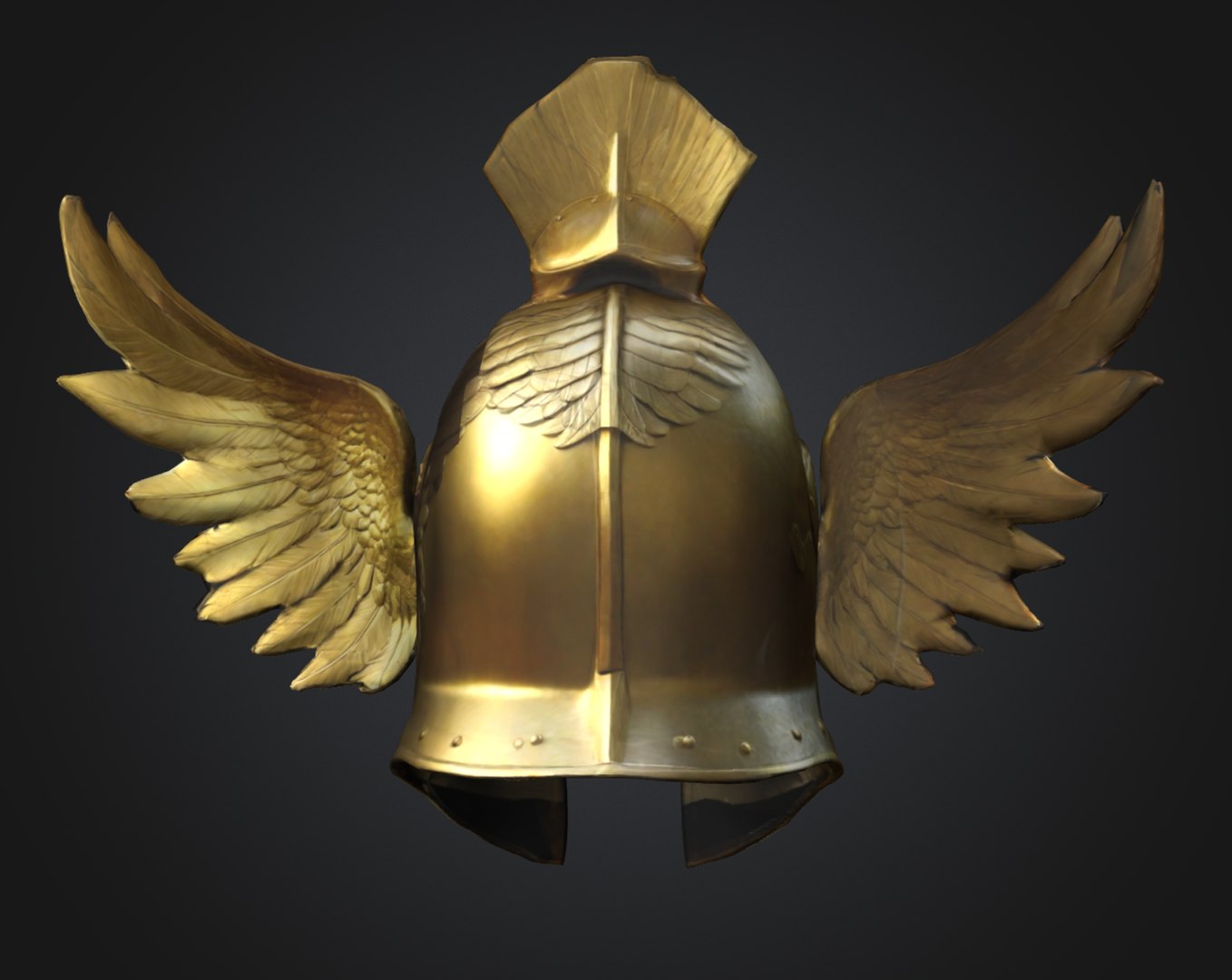 Ancient Wing Helmet 3D Model - TurboSquid 2373021