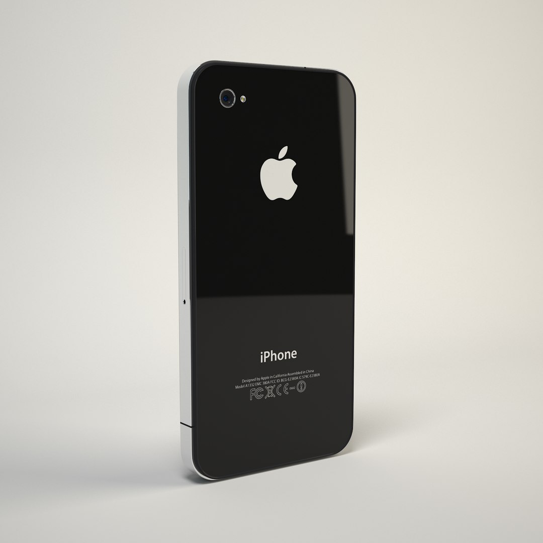 Apple Iphone 4s 3d Model