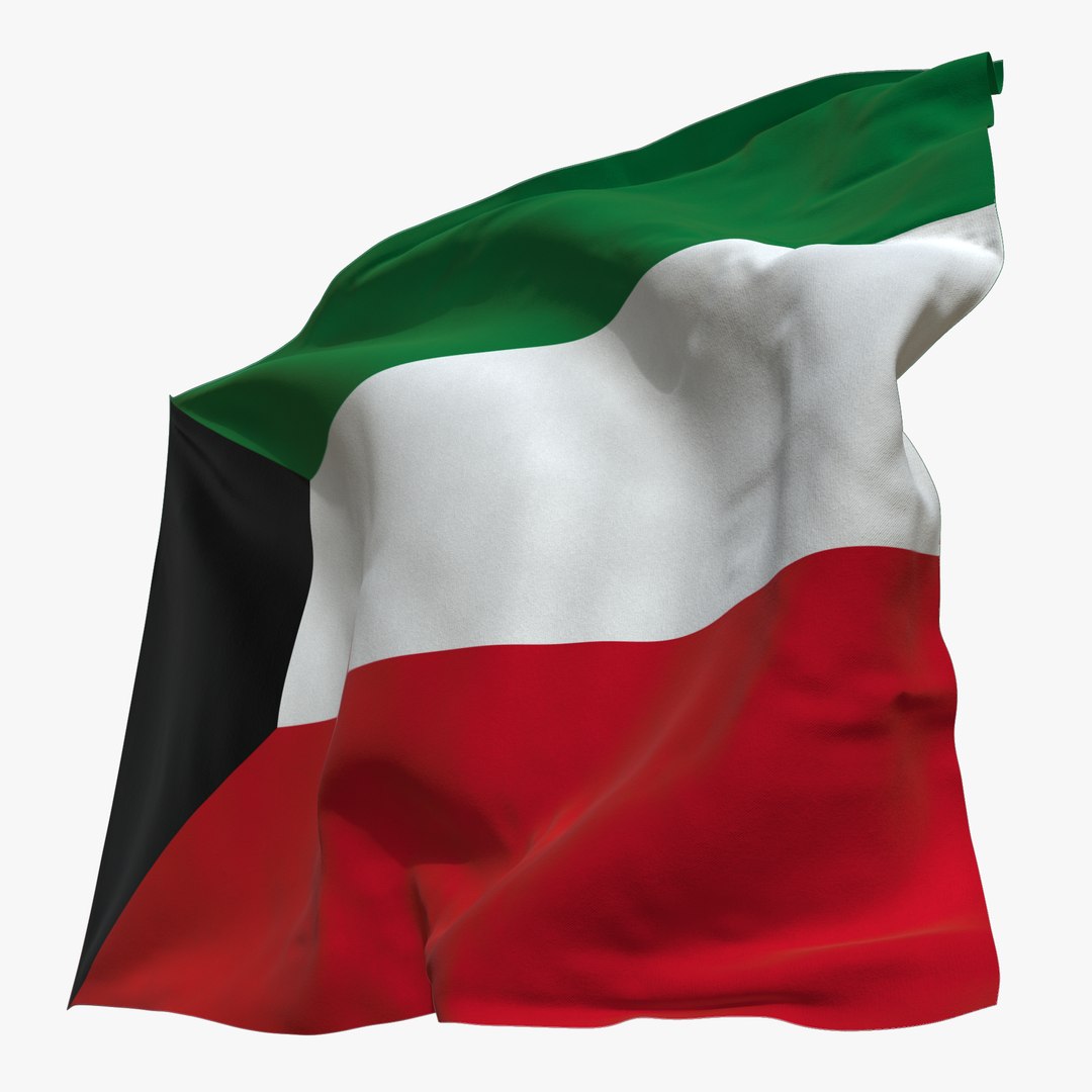 3D Realistic Animated Flag - Microtexture Rigged - Put Your Own Texture ...