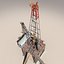 Land Rig 3d Model