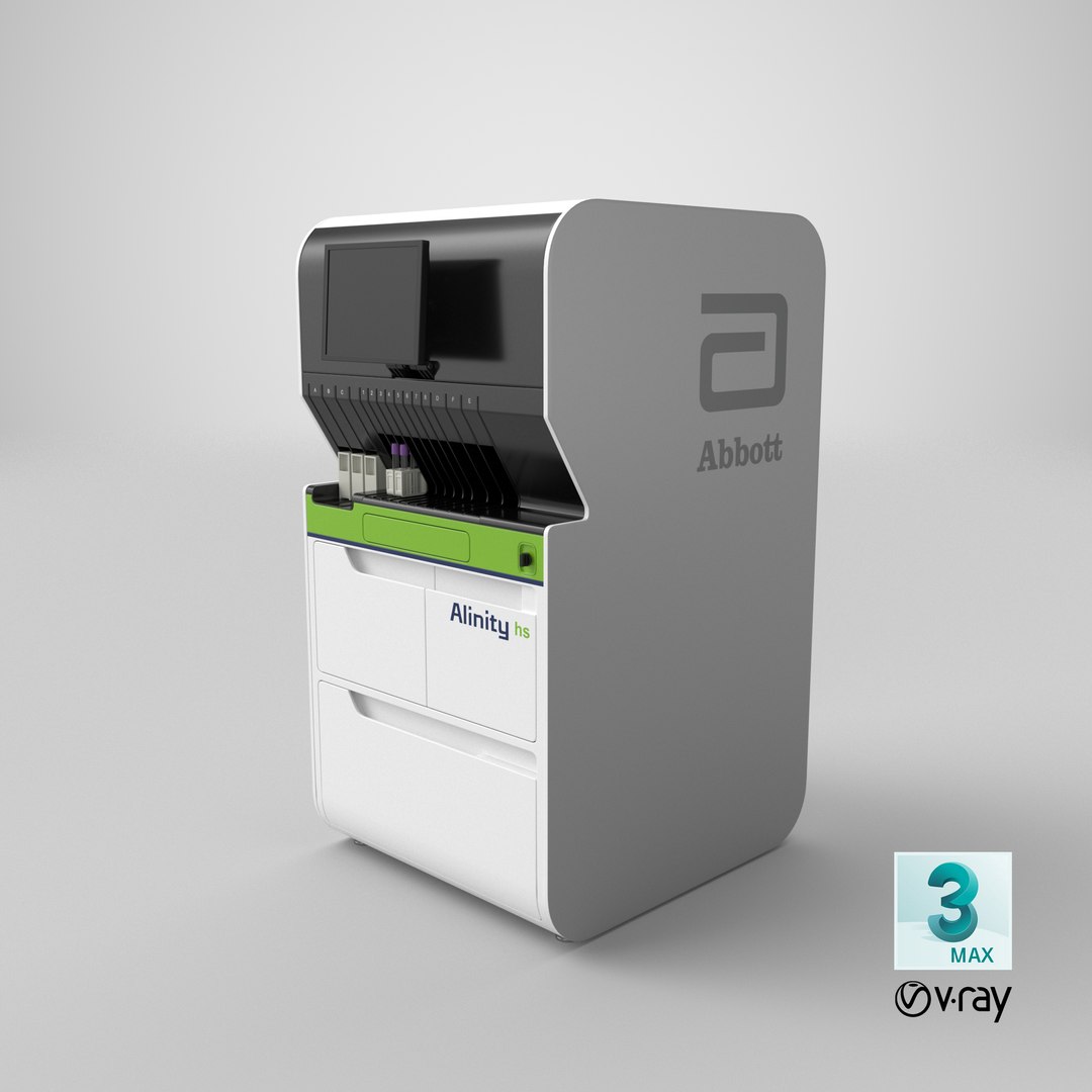 Abbott Alinity hs Slidemaker System 3D model - TurboSquid 1731285