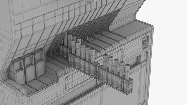 modelo 3d Sistema de correderas Abbott Alinity hs - TurboSquid 1731285