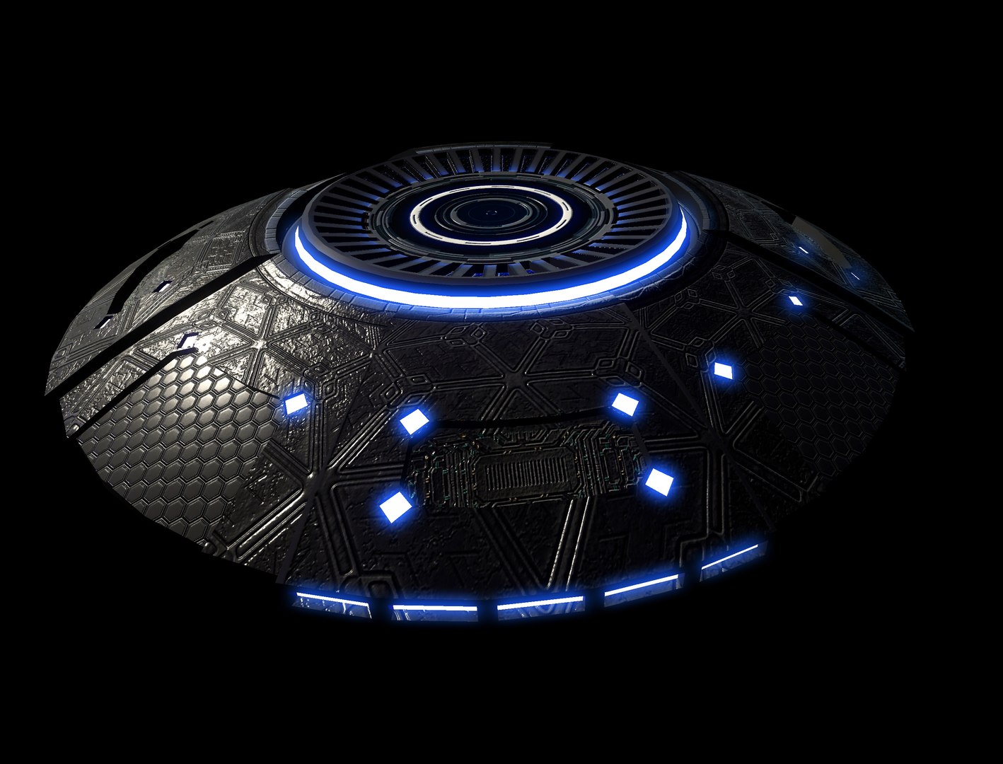 3D Model Ufo Unreal Engine - TurboSquid 1549552
