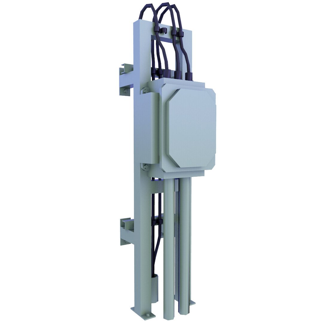 3D Model Electrical Switchgear Low Poly 45 - TurboSquid 1871173