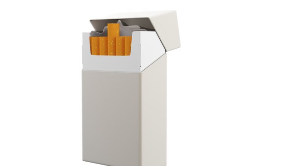 modelo 3d Paquete de cigarrillos - TurboSquid 2037473