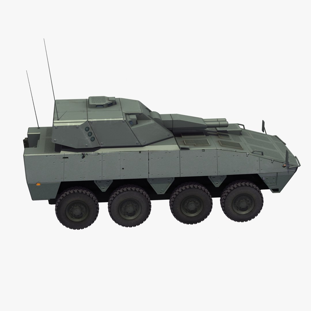 3D patria amos mortar model - TurboSquid 1337167