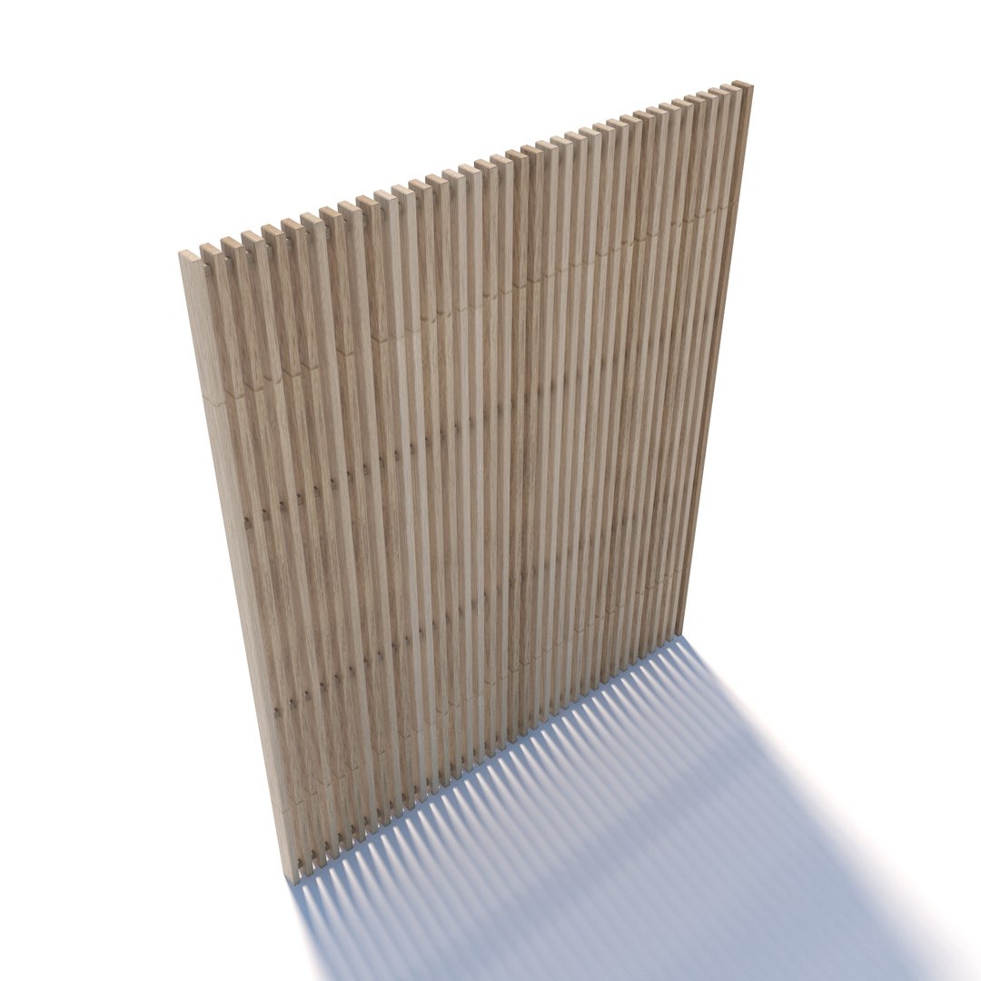 Wood Wall 3D Model - TurboSquid 1711987