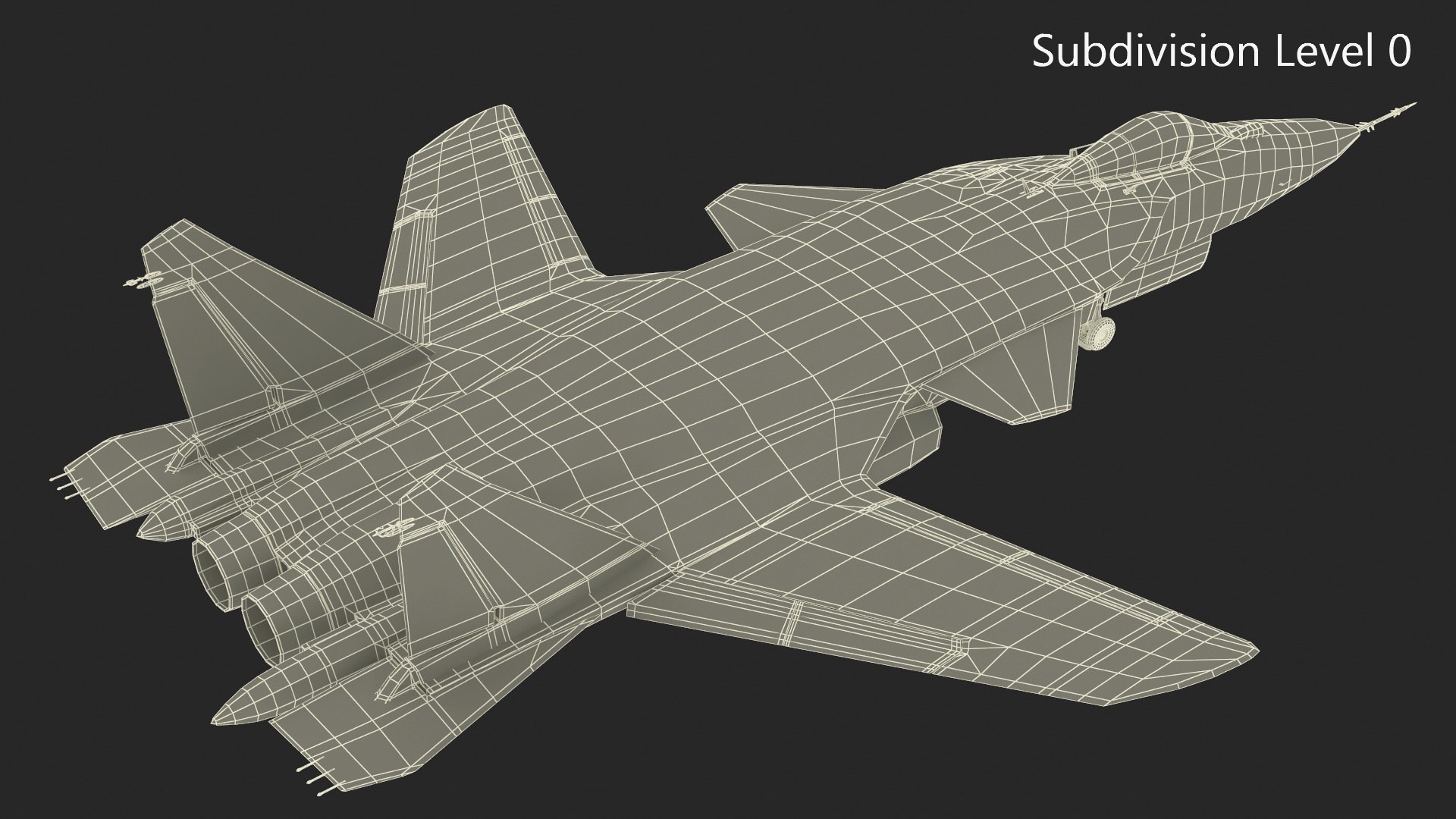 3D Sukhoi Su 47 Berkut Russian Supersonic Jet Fighter In Flight Model ...