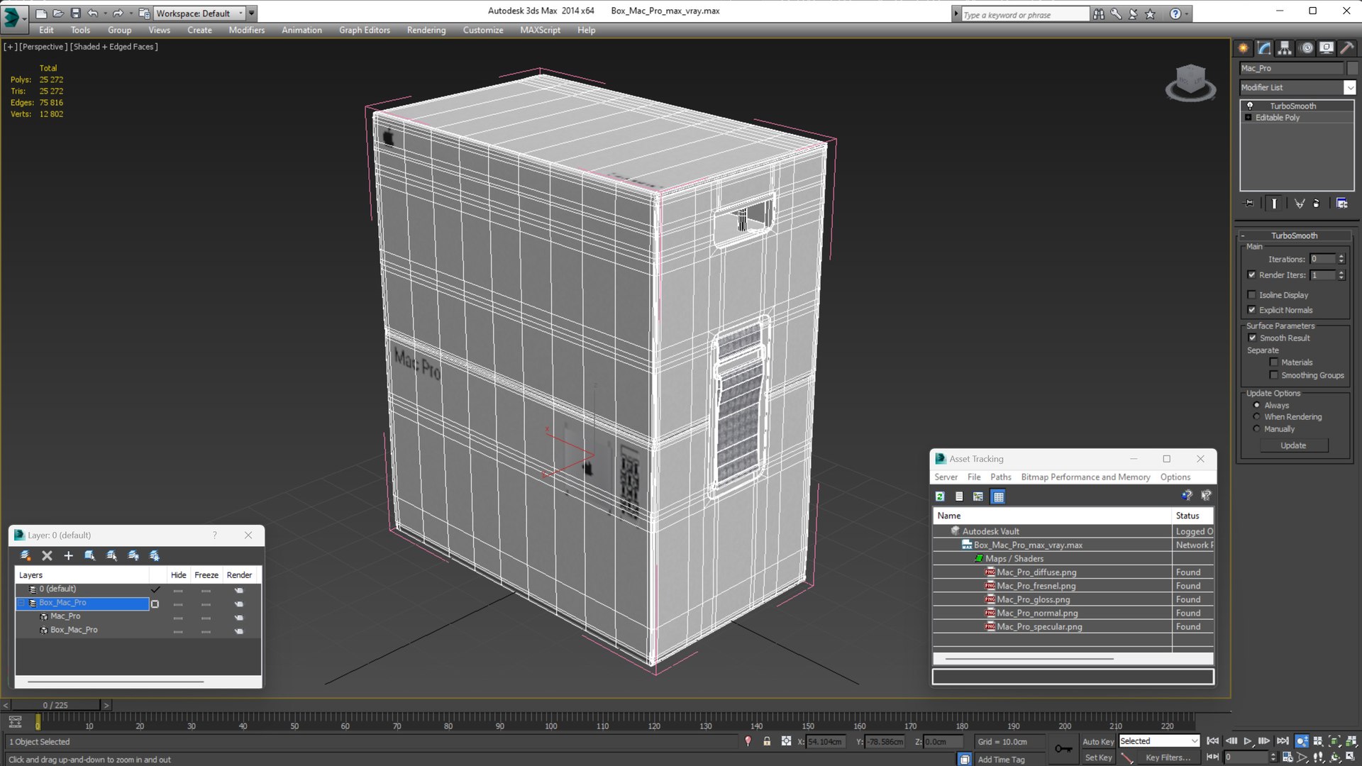 Box Mac Pro 3D Model - TurboSquid 2212747