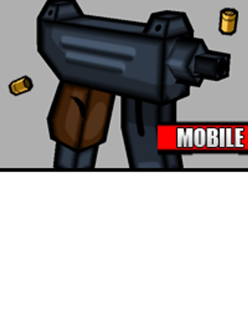 Free Cartoon Uzi 3d Model