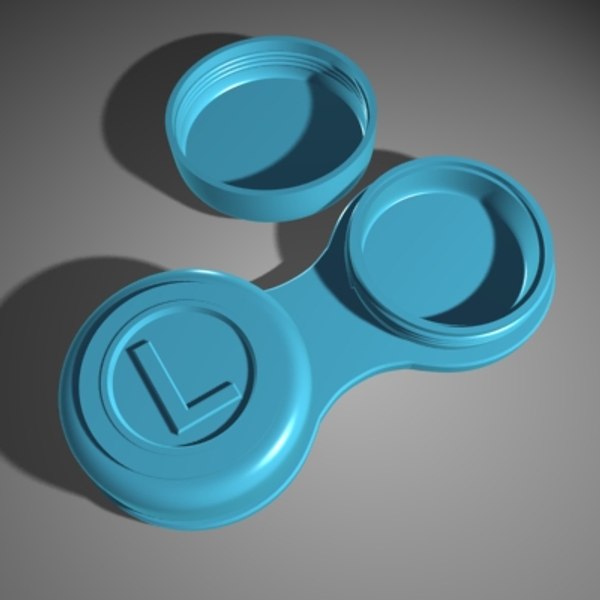 3d model of contact lens