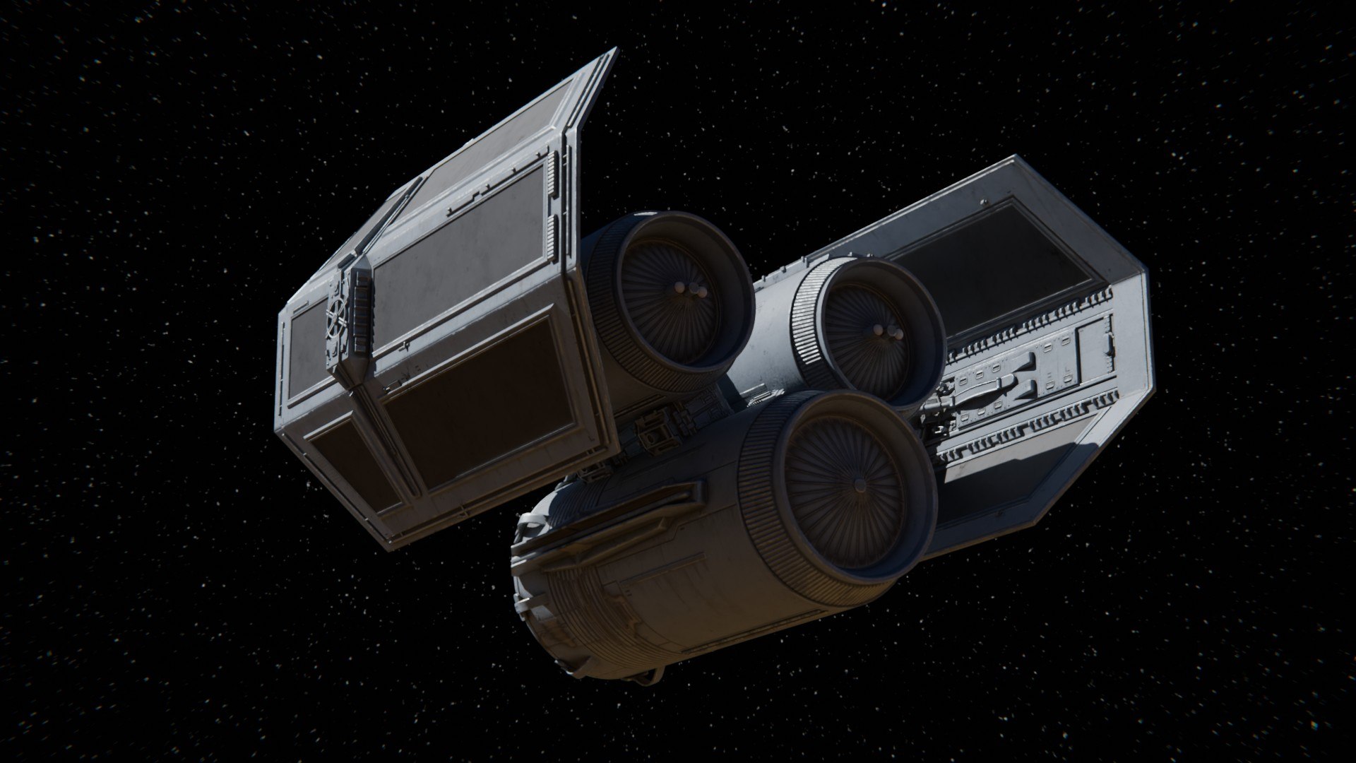 3D Star Wars TIE Lander - TurboSquid 2330475