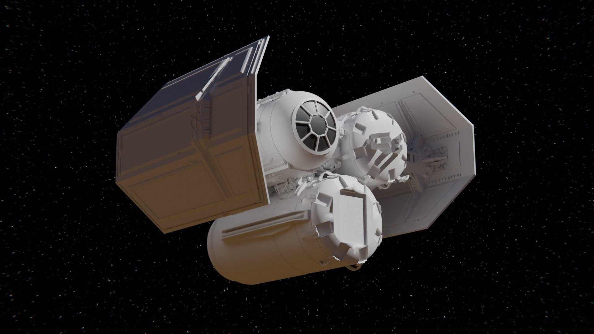 3D Star Wars TIE Lander - TurboSquid 2330475
