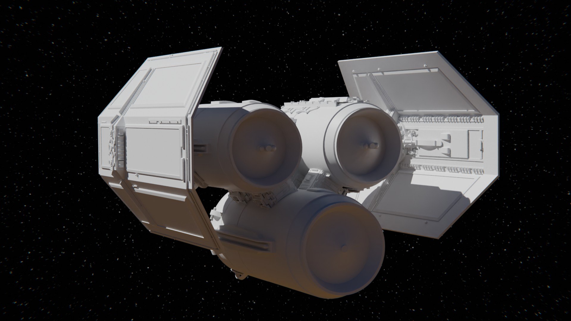 3D Star Wars TIE Lander - TurboSquid 2330475