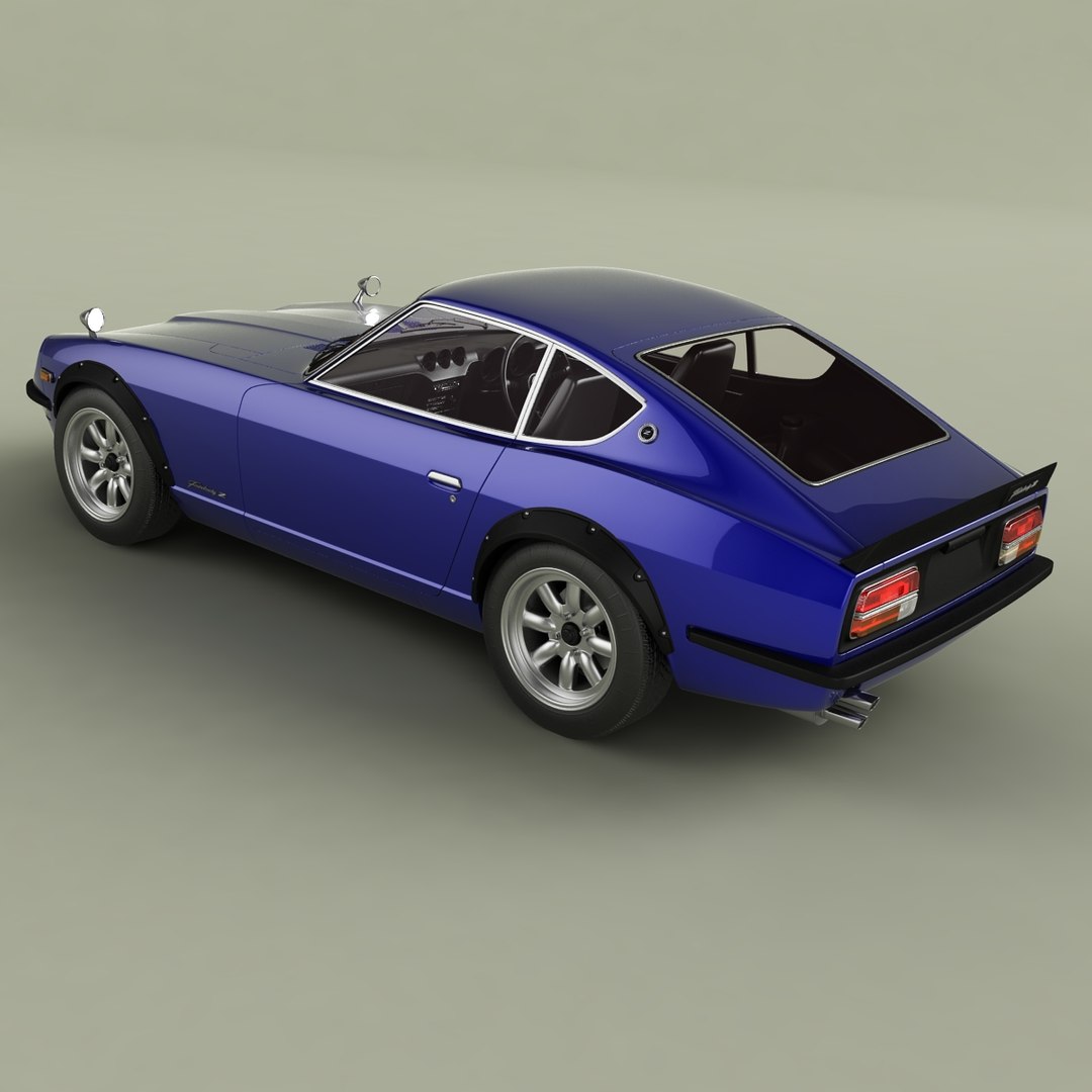 Datsun 240Z JDM Model - TurboSquid 2085525